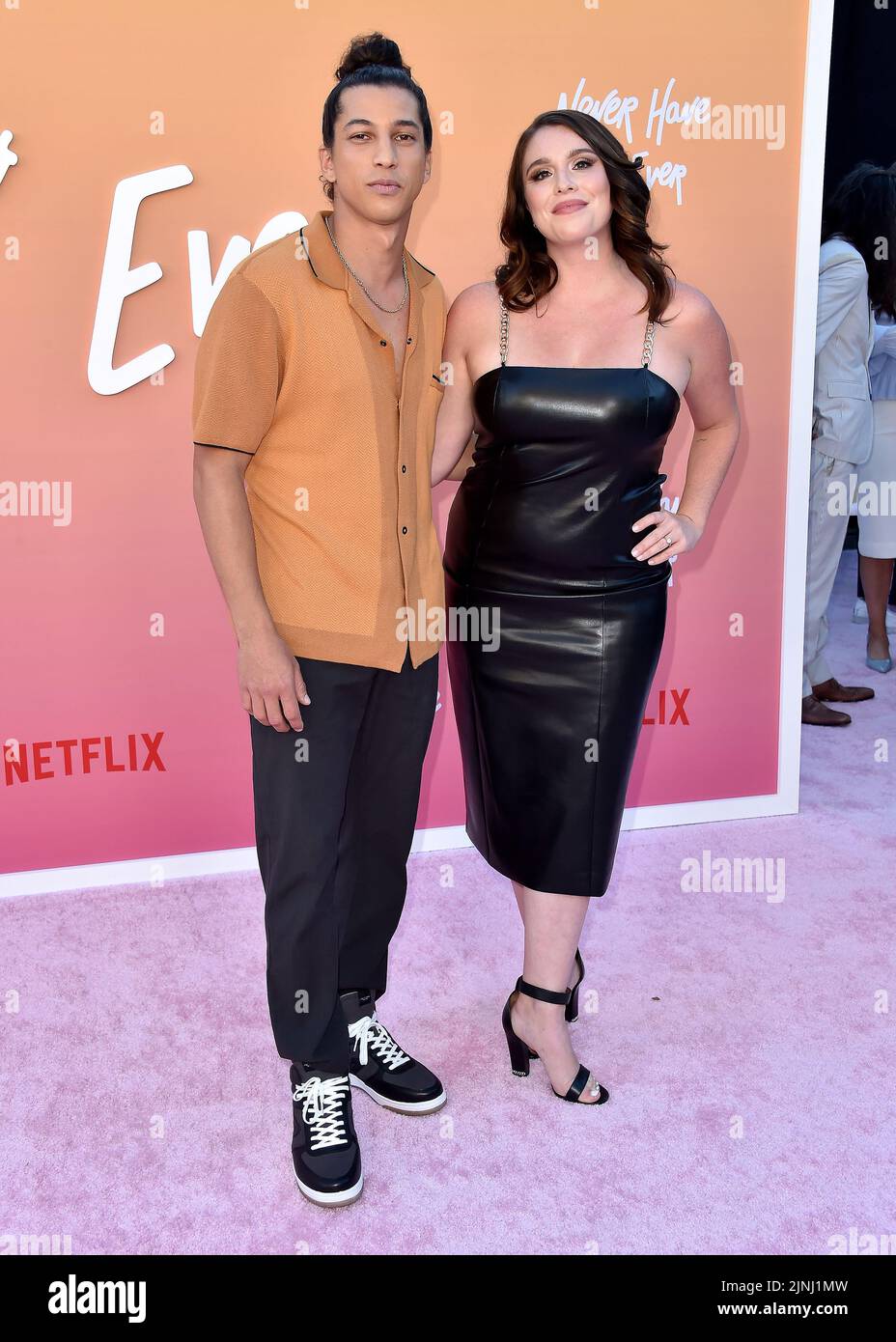 Benjamin Norris walking on the red carpet at the Los Angeles premiere ...