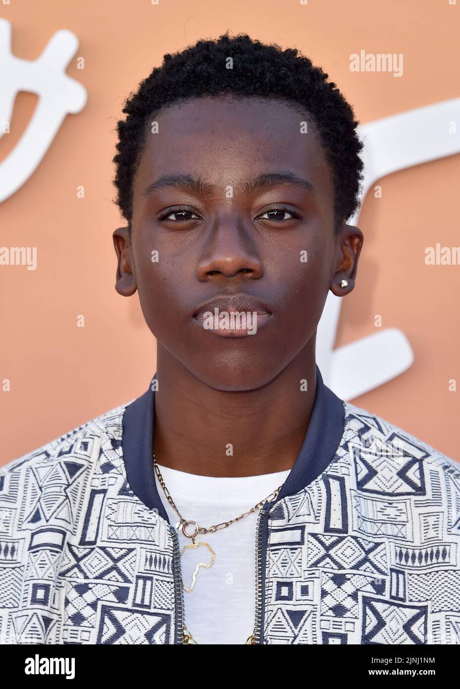 Westwood, USA. 11th Aug, 2022. Ramon Reed walking on the red carpet at ...
