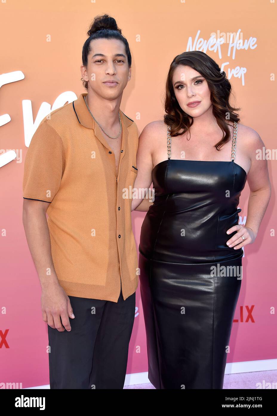 Westwood, USA. 11th Aug, 2022. Benjamin Norris walking on the red ...