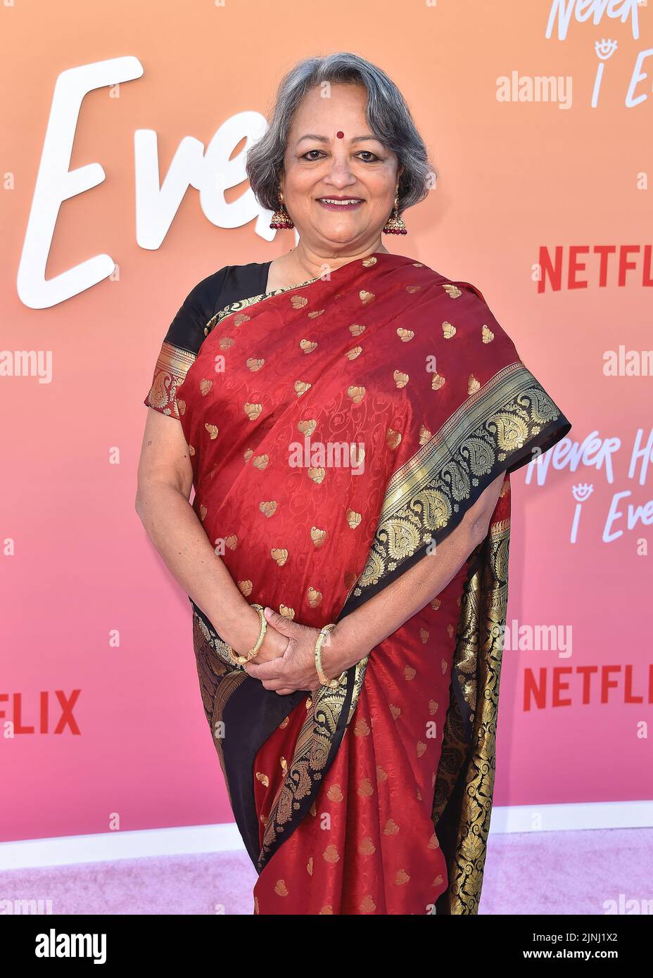 Westwood, USA. 11th Aug, 2022. Ranjita Chakravarty walking on the red carpet at the Los Angeles ...