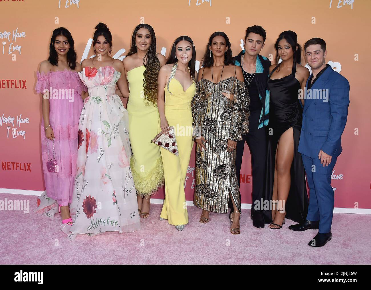 Westwood, USA. 11th Aug, 2022. Megan Suri, Richa Moorjani, Lee ...