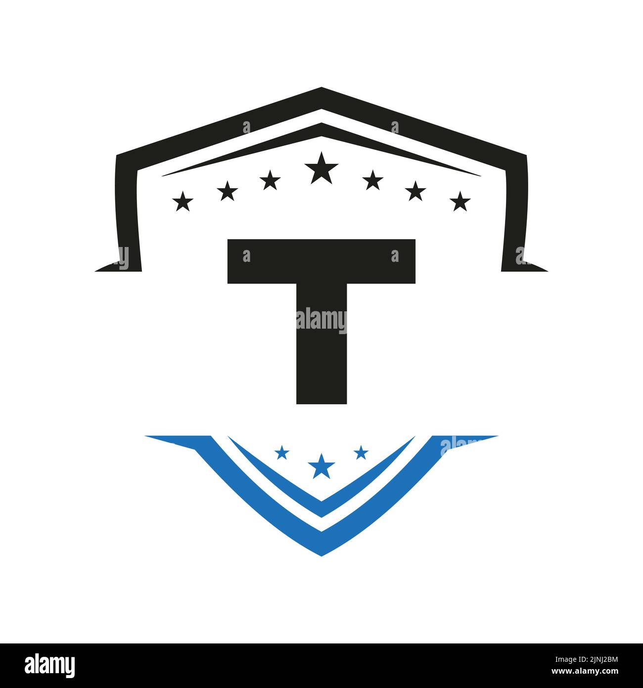 Letter T Automotive Shield Logo Vector Template. Transportation Logo ...