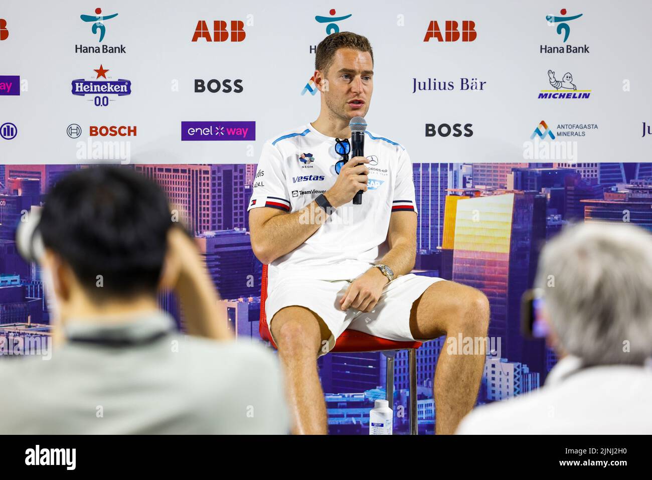 Vandoorne Stoffel (bel), Mercedes-EQ Silver Arrow 02, portrait, press ...