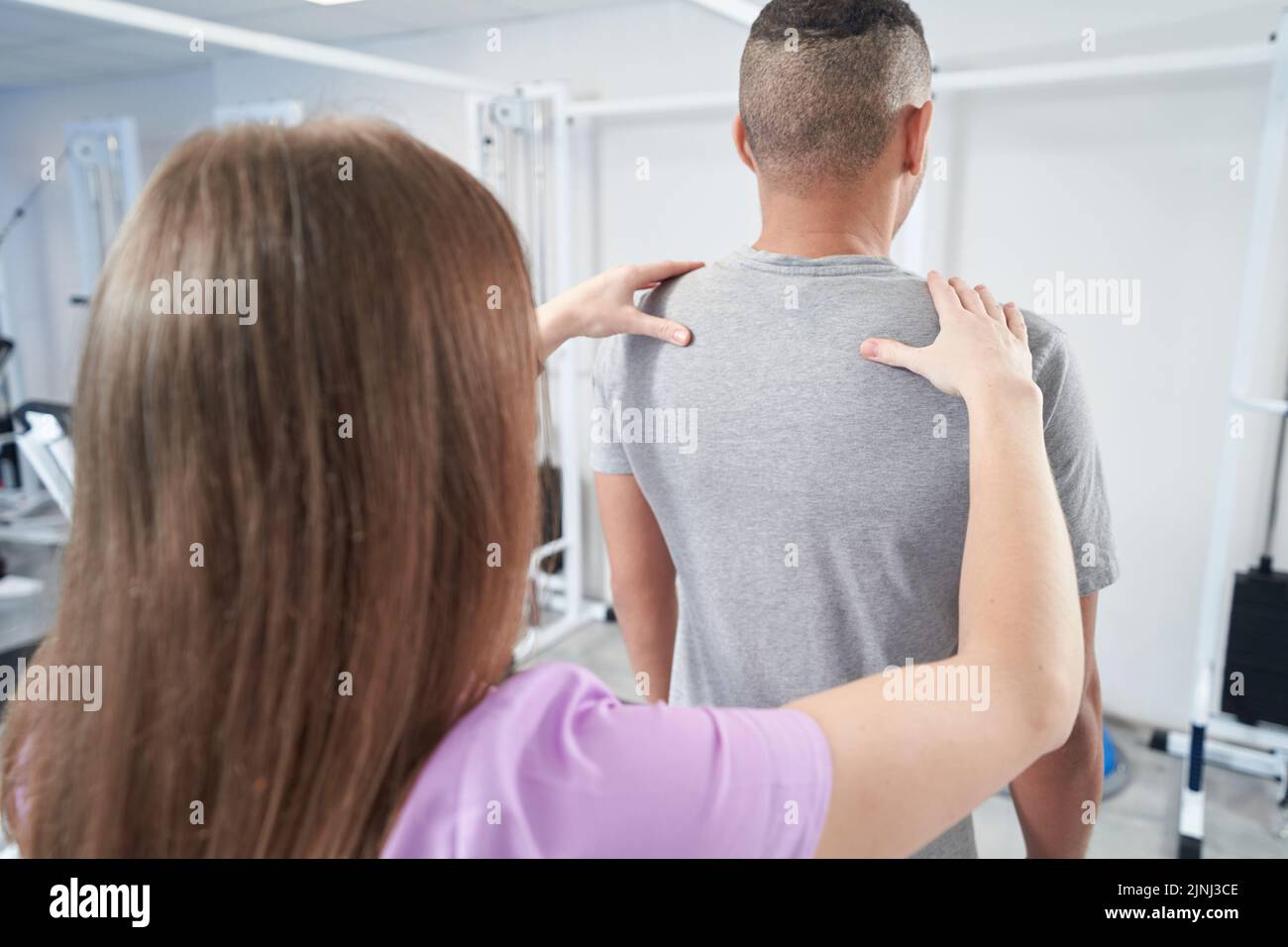 Osteopathy physiotherapy sport injury rehabilitation hi-res stock ...