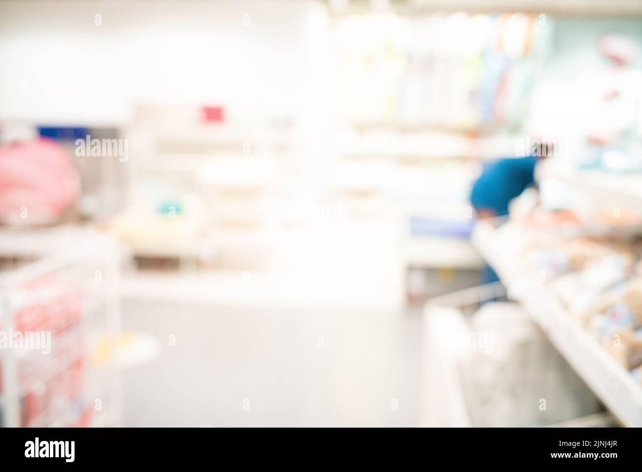 Abstract blurred background people shopping in supermarket store ...