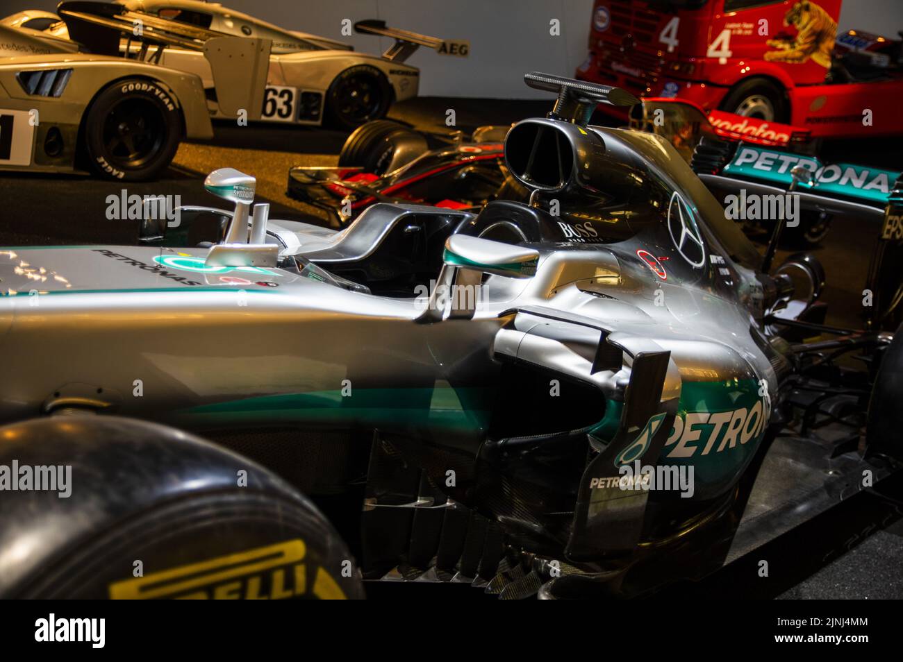 Stuttgart, Germany - July 5 2022: Historic collection of Mercedes ...