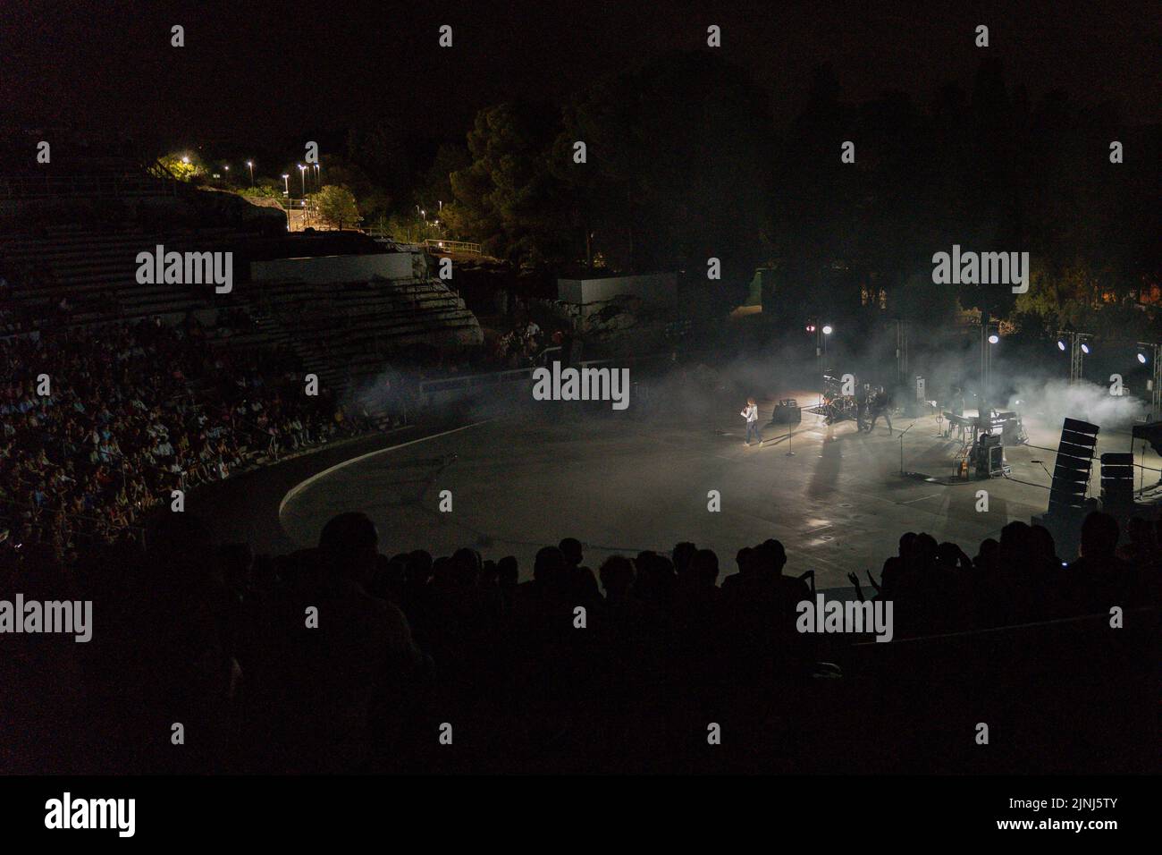 Teatro Greco, Siracusa, Italy, August 11, 2022, Gianna Nannini and her ...