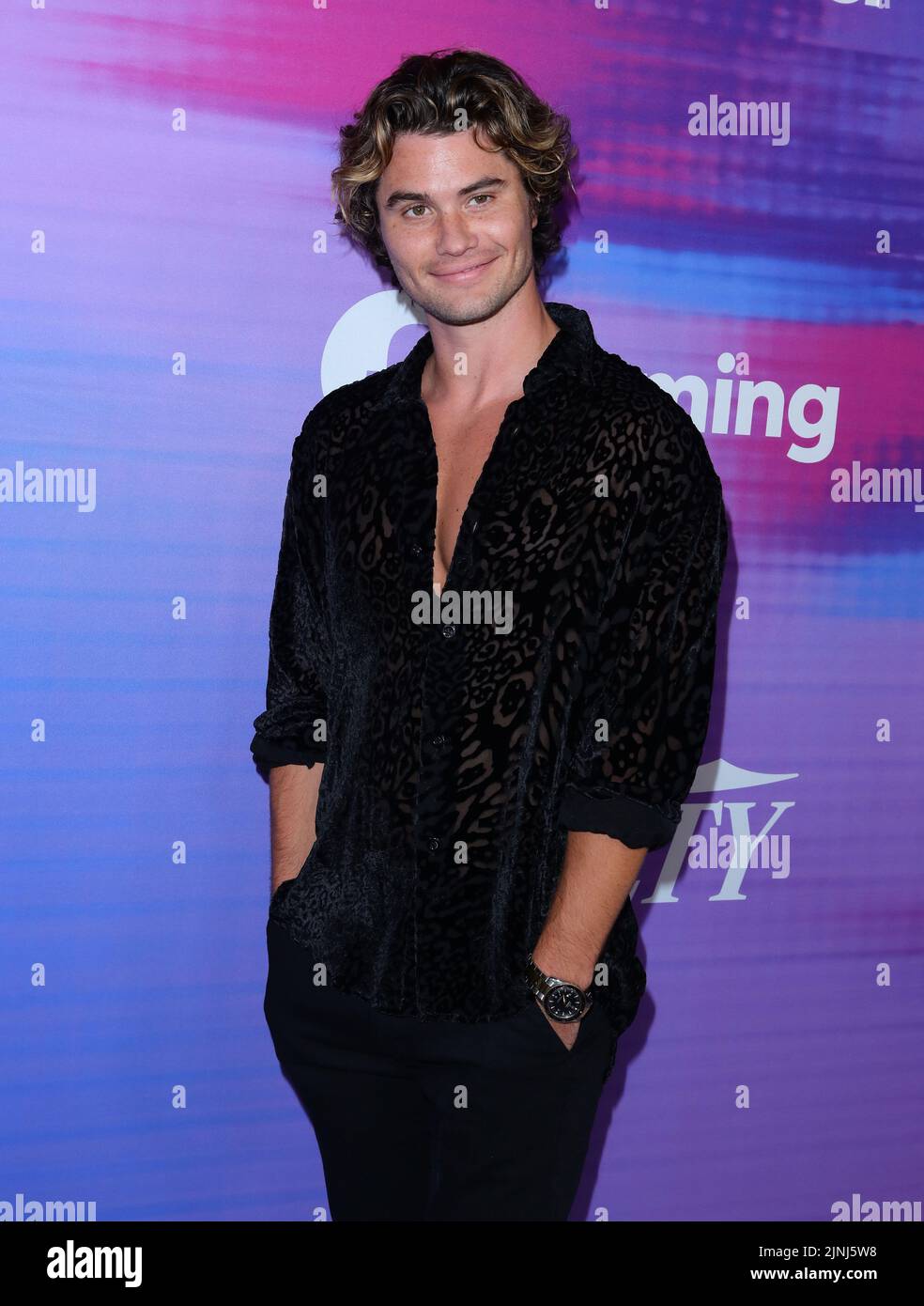 Chase Stokes arrives at The VarietyÕs Power of Young Hollywood red ...