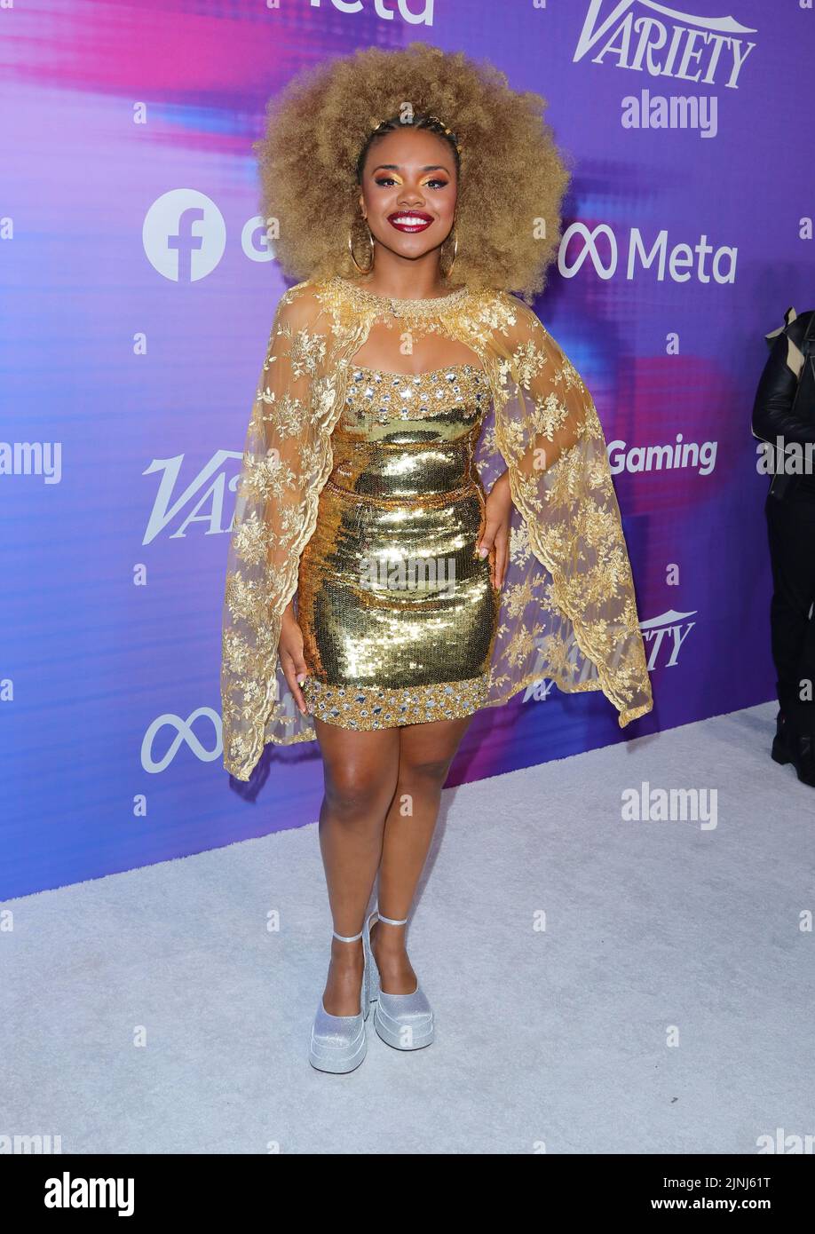 Dara Renee arrives at The VarietyÕs Power of Young Hollywood red carpet ...