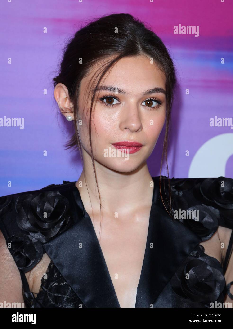 Nicole Maines arrives at The Variety’s Power of Young Hollywood red ...