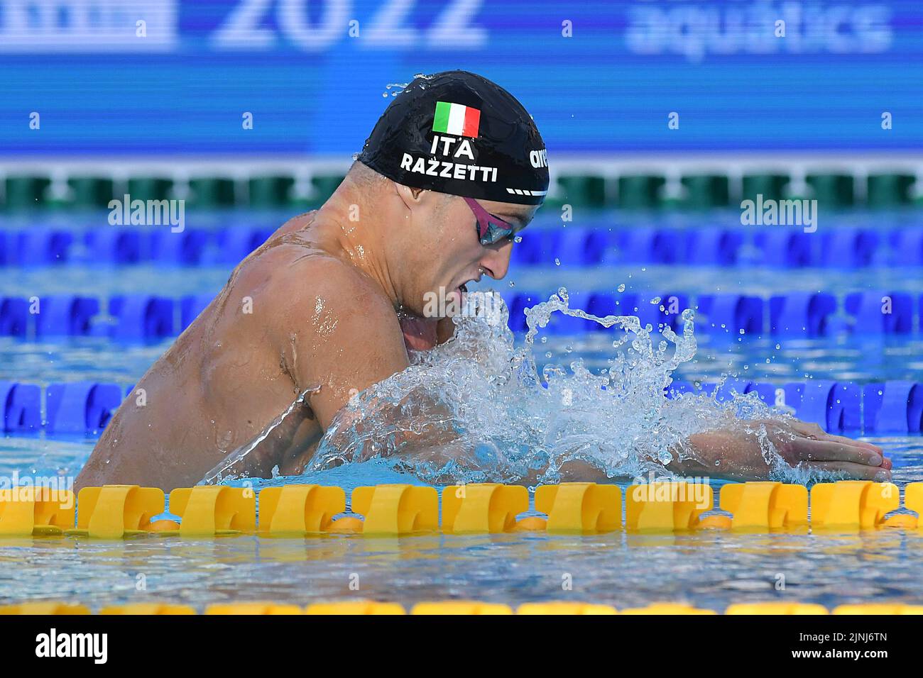 Rome, . 11th Aug, 2022. Alberto Razzetti winner of the gold medal in ...
