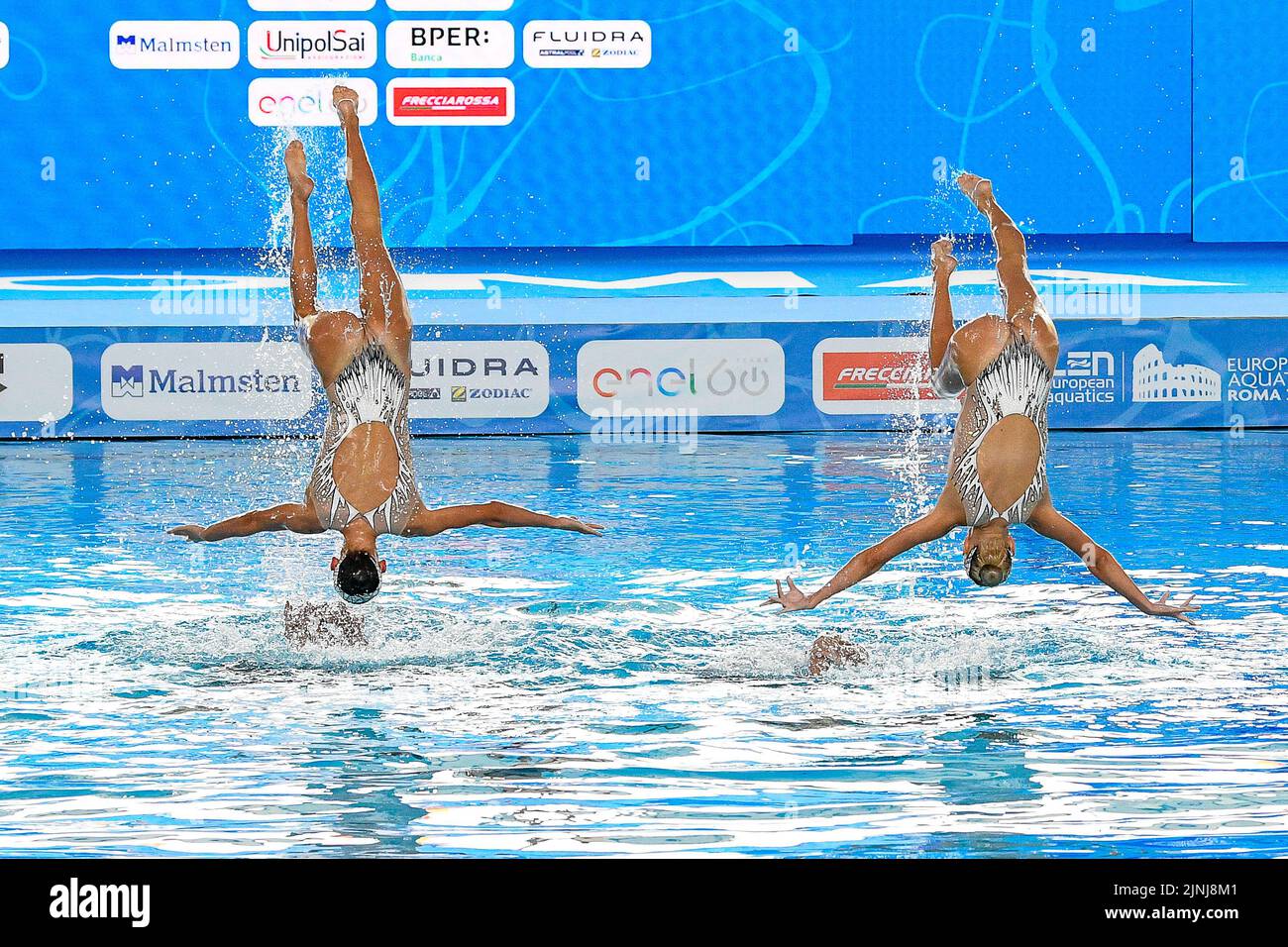 Ukraine Artistic Swimming during European Aquatics Championships, Roma ...
