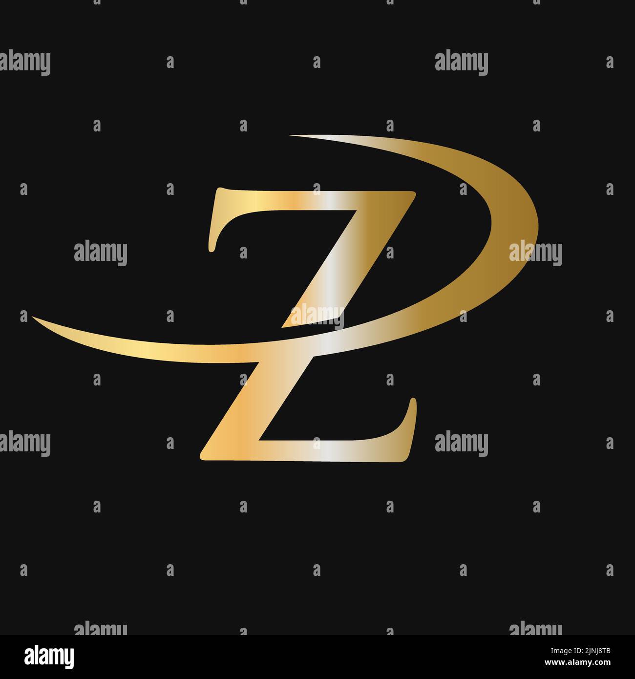 Initial Letter Z Logo Template Vector Icon Design. Z Letter Logotype ...