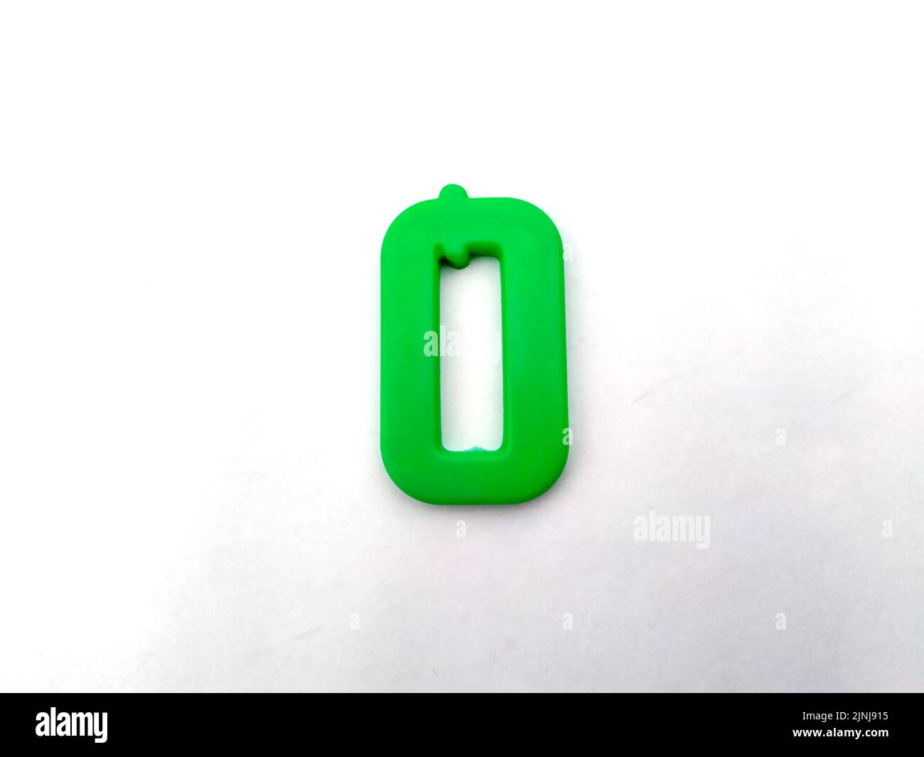 plastic letter isolated on white background Stock Photo - Alamy