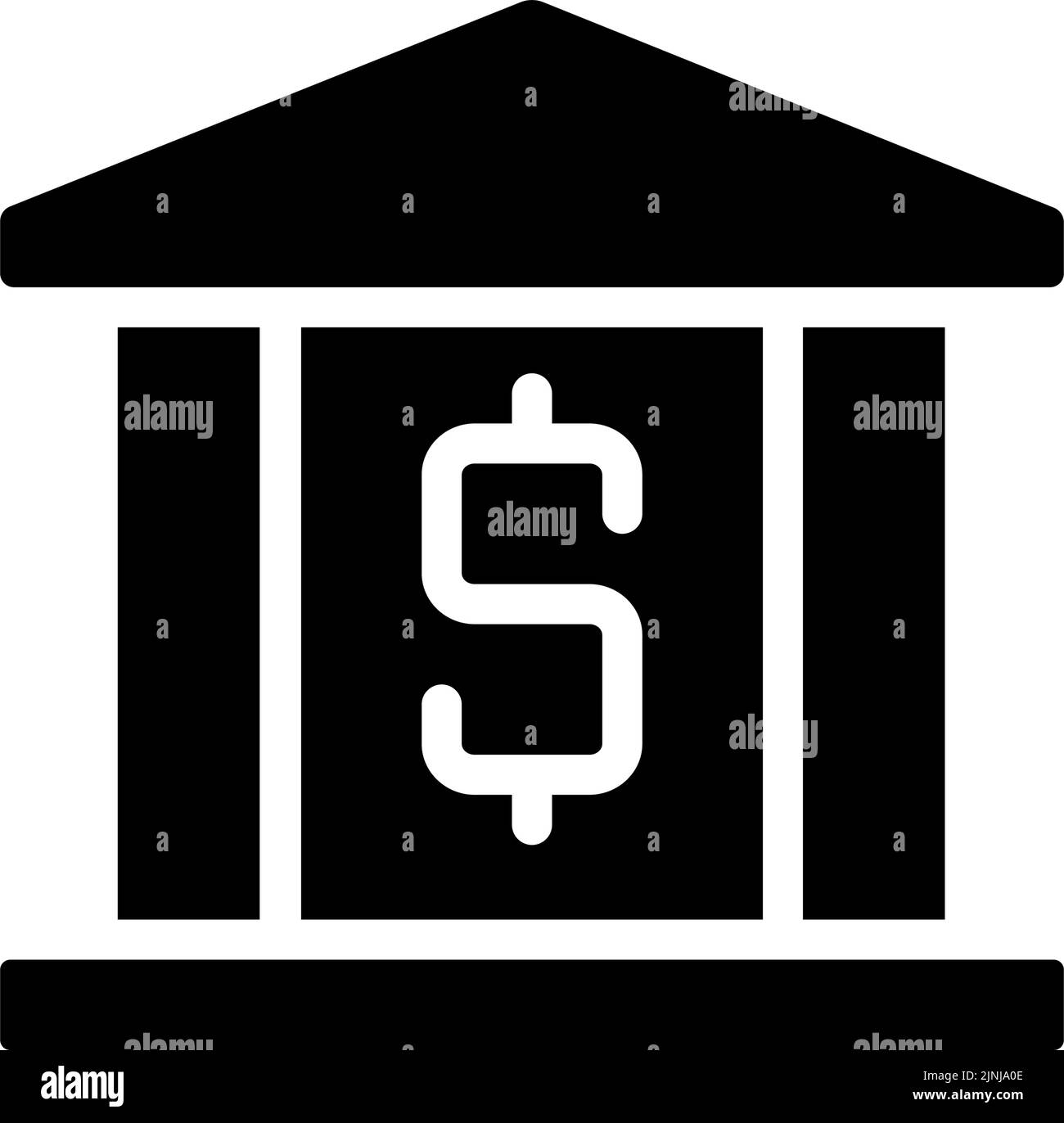 Bank clip art Black and White Stock Photos & Images - Alamy