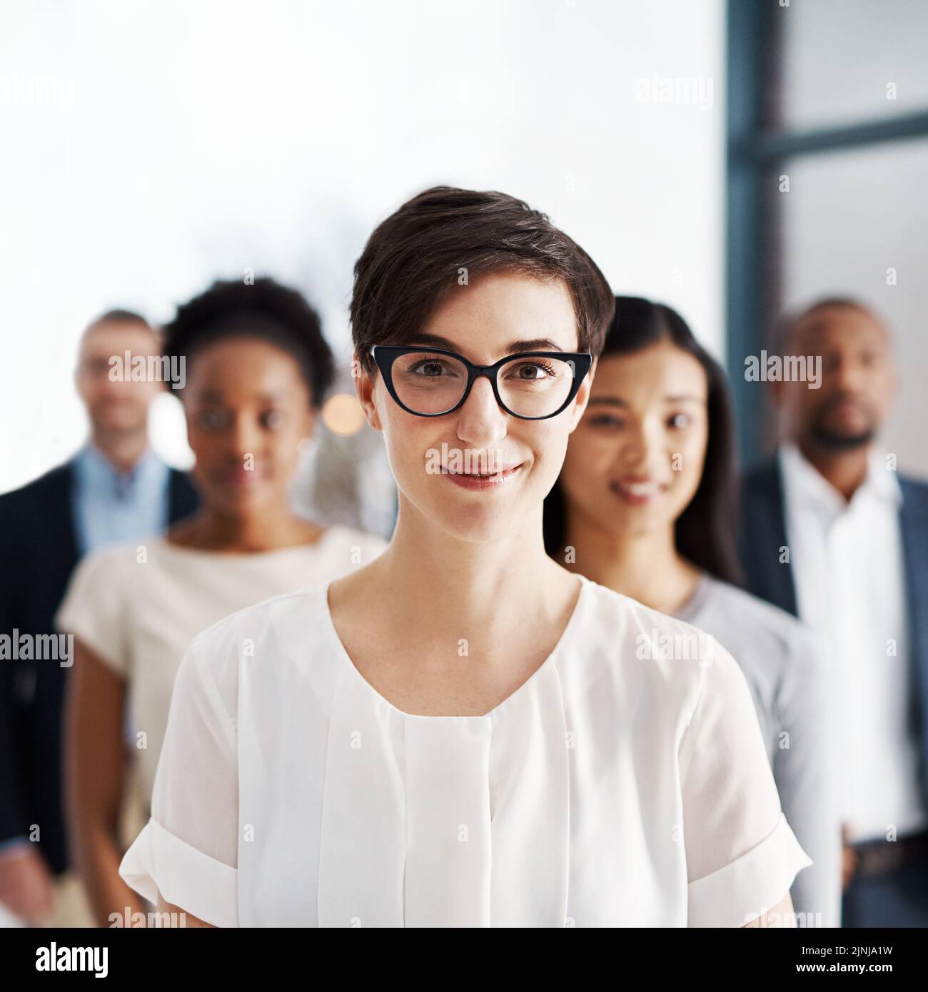 Diverse executive leadership team hi-res stock photography and images ...
