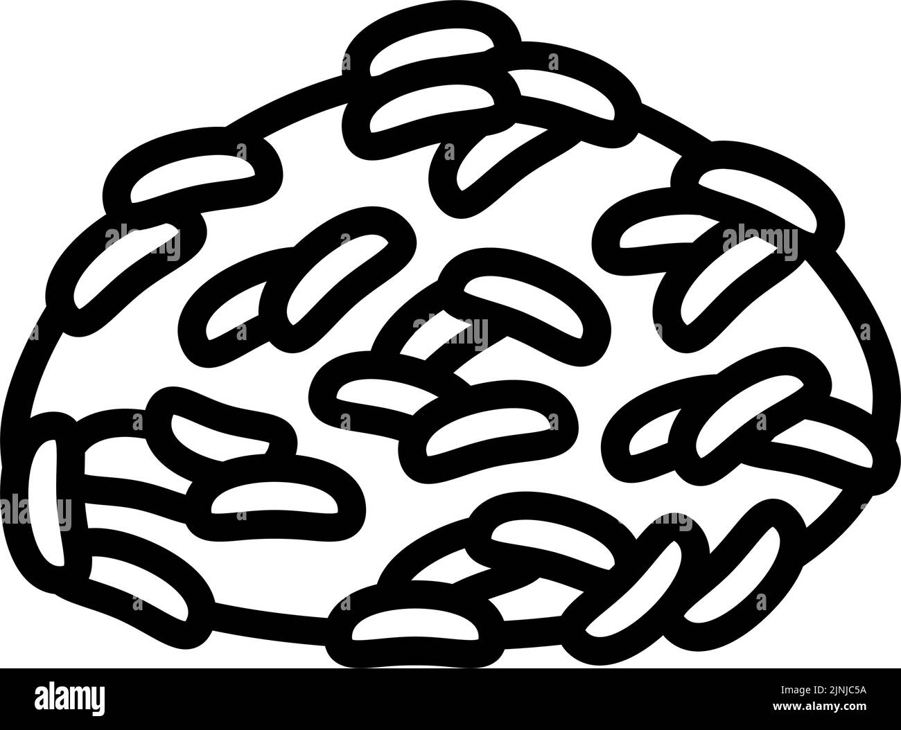 jasmine rice line icon vector illustration Stock Vector Image & Art - Alamy