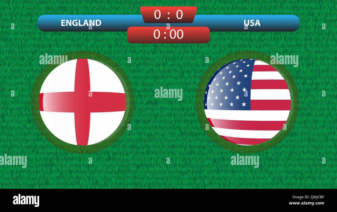 Usa versus england Stock Vector Images - Alamy