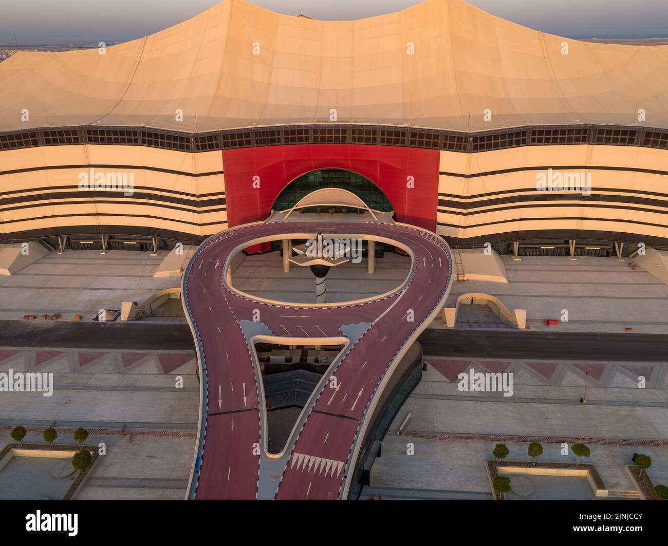 Doha. 12th Aug, 2022. Photo taken on Aug. 26, 2020 shows the aerial ...