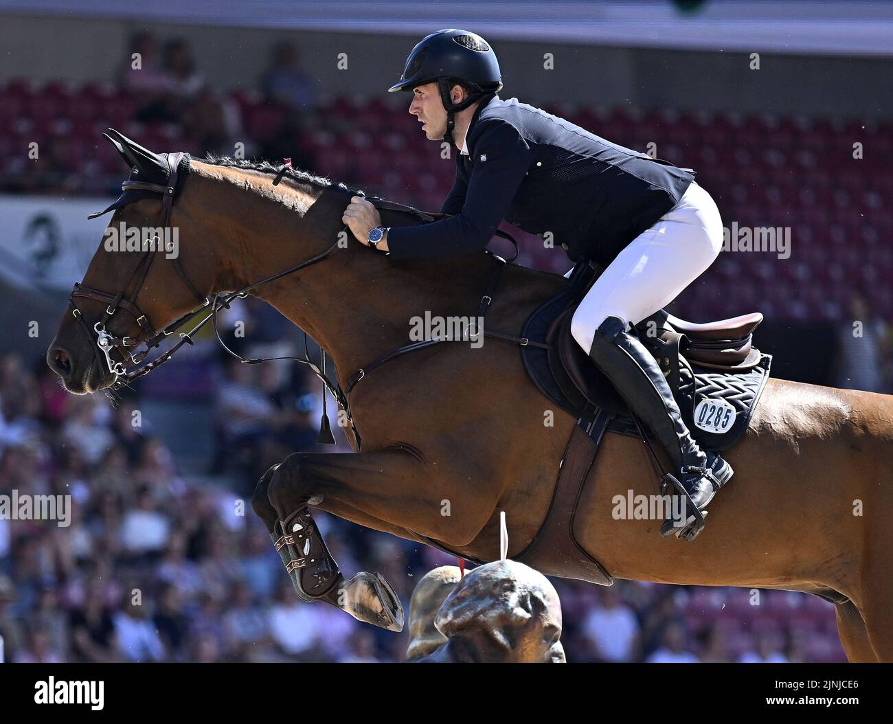 Herning, Denmark. 11th Aug, 2022. World Equestrian Games. Stutteri Ask ...