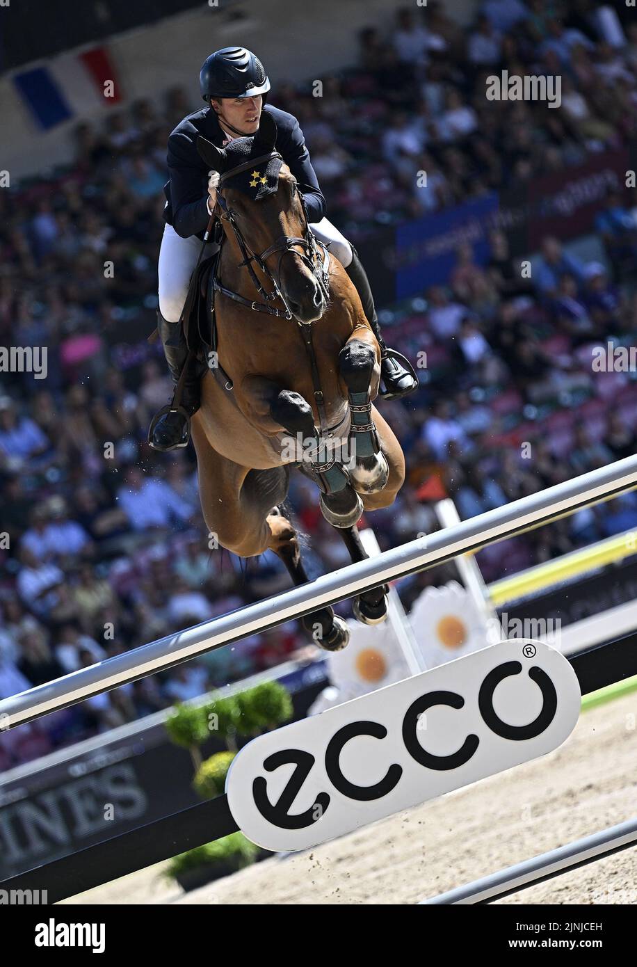 Herning, Denmark. 11th Aug, 2022. World Equestrian Games. Stutteri Ask ...