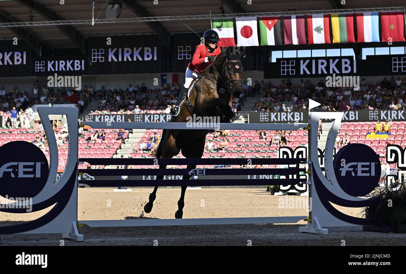 Herning, Denmark. 11th Aug, 2022. World Equestrian Games. Stutteri Ask ...