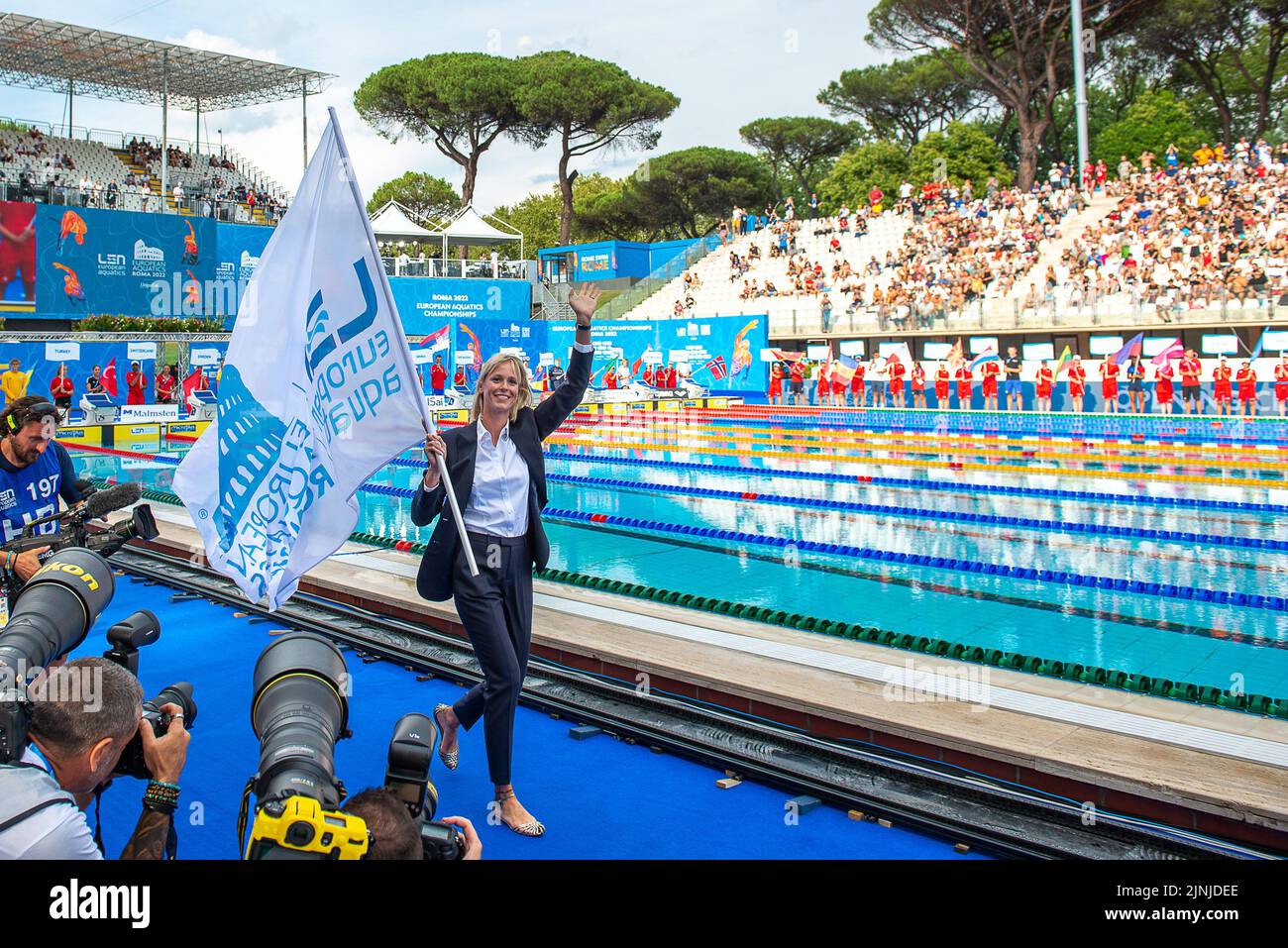 Federica Pellegrini during European Aquatics Championships, Roma, Italy ...
