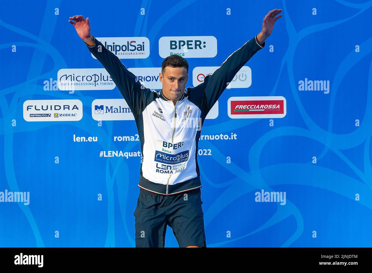 Razzetti Alberto gold medal 400m individual medleyduring European ...