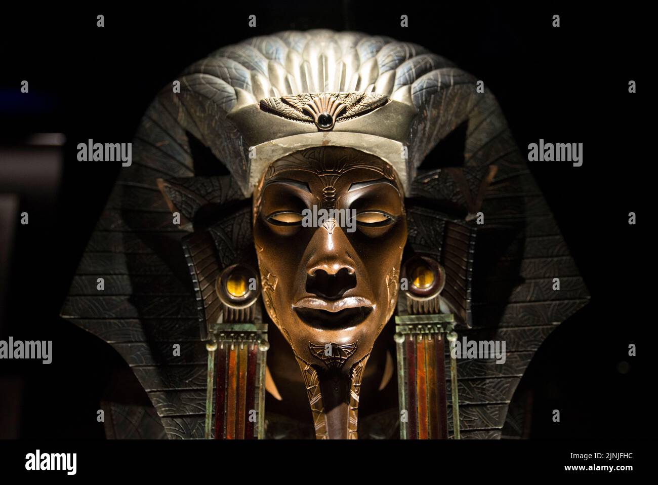 Ra helmet from Stargate Stock Photo - Alamy