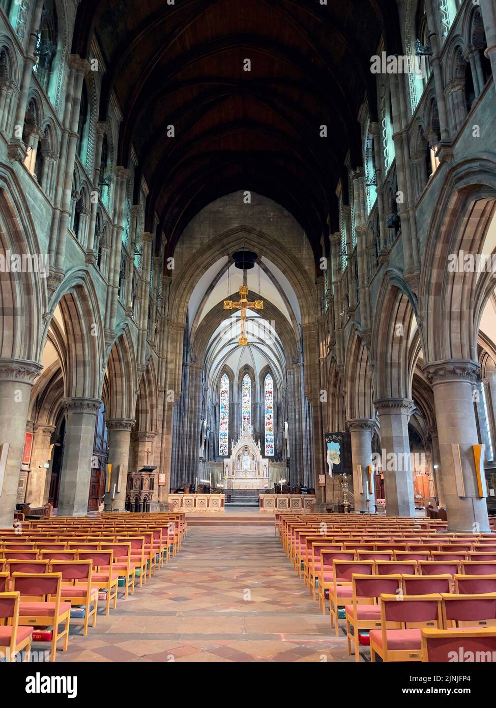 Interior view of cathedral tower hi-res stock photography and images ...