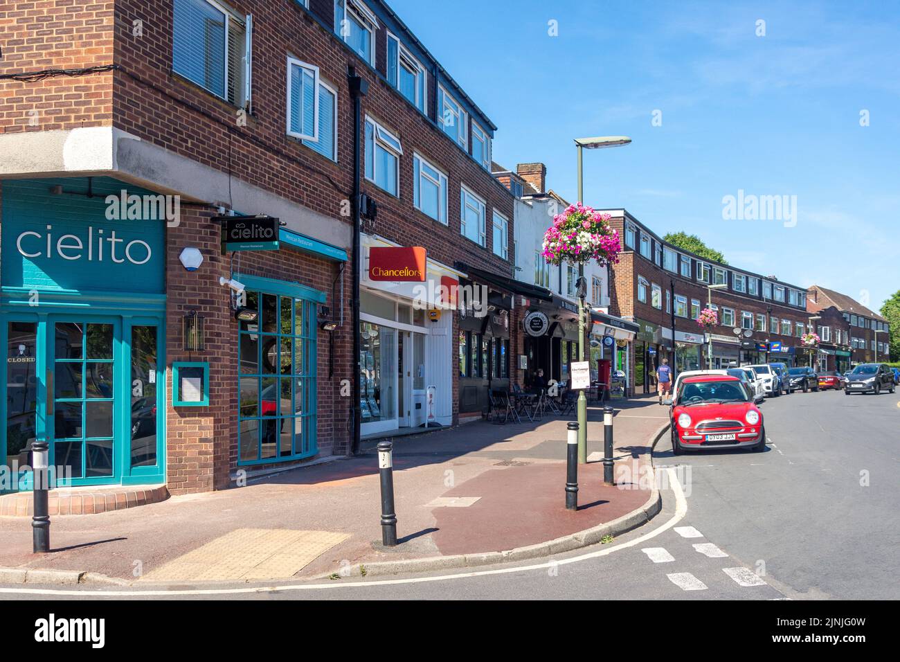 Station Parade, Virginia Water, Surrey, England, United Kingdom Stock ...