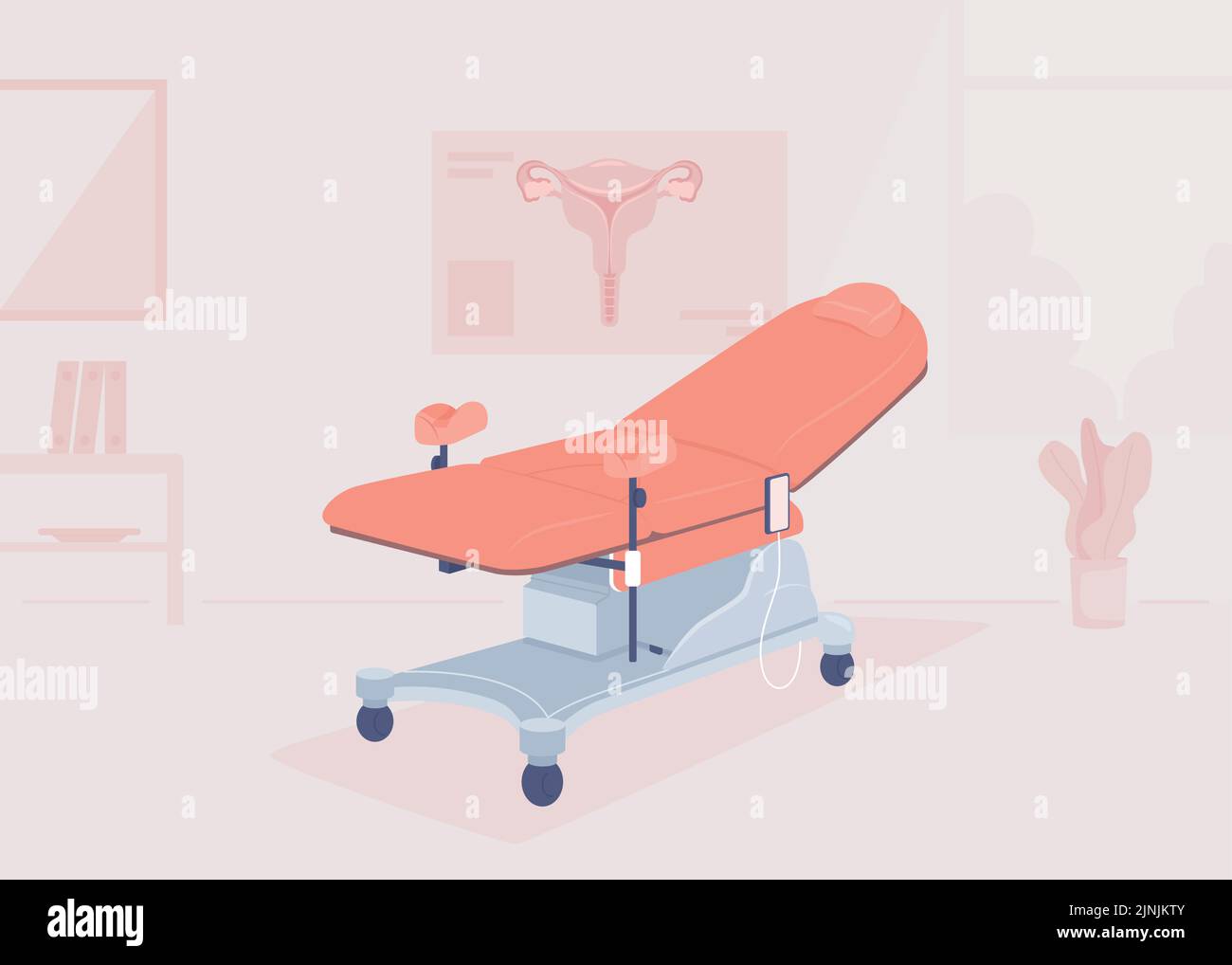 Gynecologist office visit Stock Vector Images - Alamy