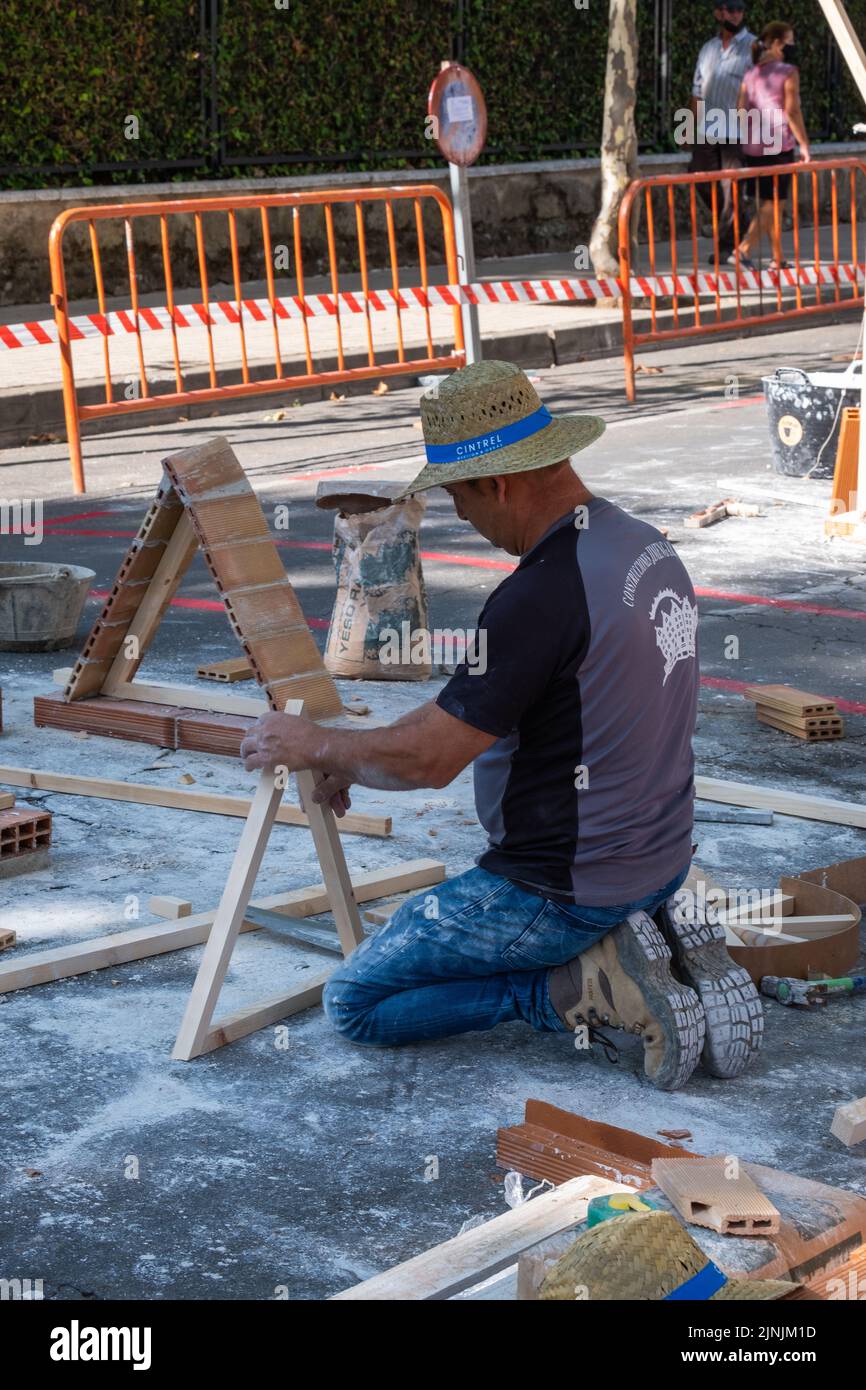 Bricklaying competition hi-res stock photography and images - Alamy