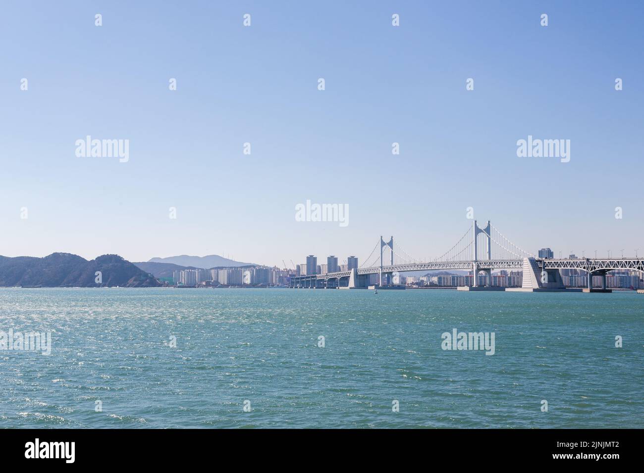 A beautiful view at Gwangan bridge in Busan South Korea Stock Photo - Alamy