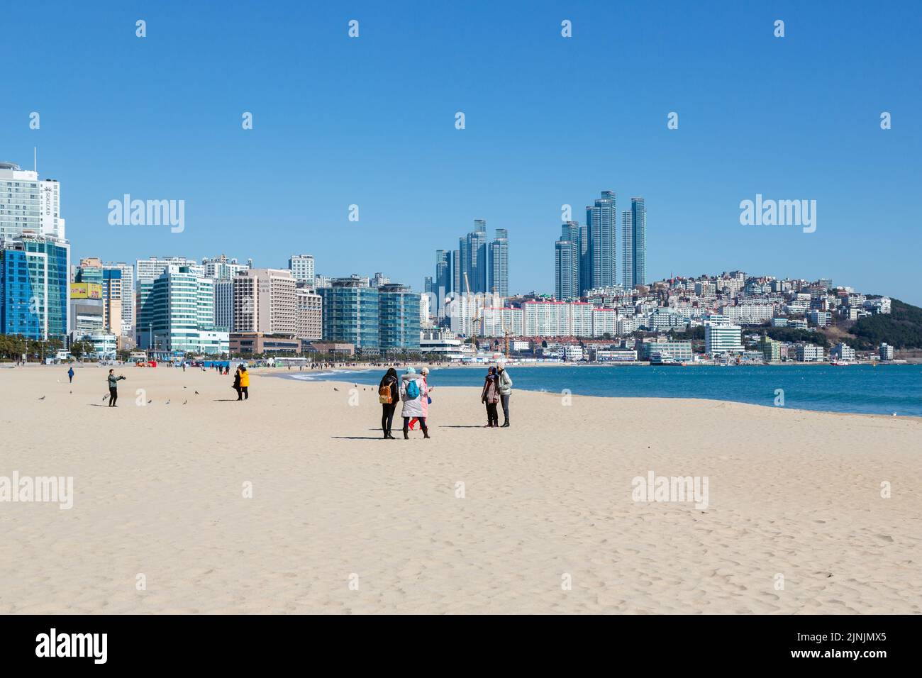 Haeundae beach busan south korea hi-res stock photography and images ...