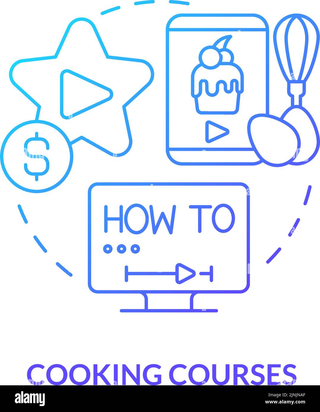 Cooking student Stock Vector Images - Alamy