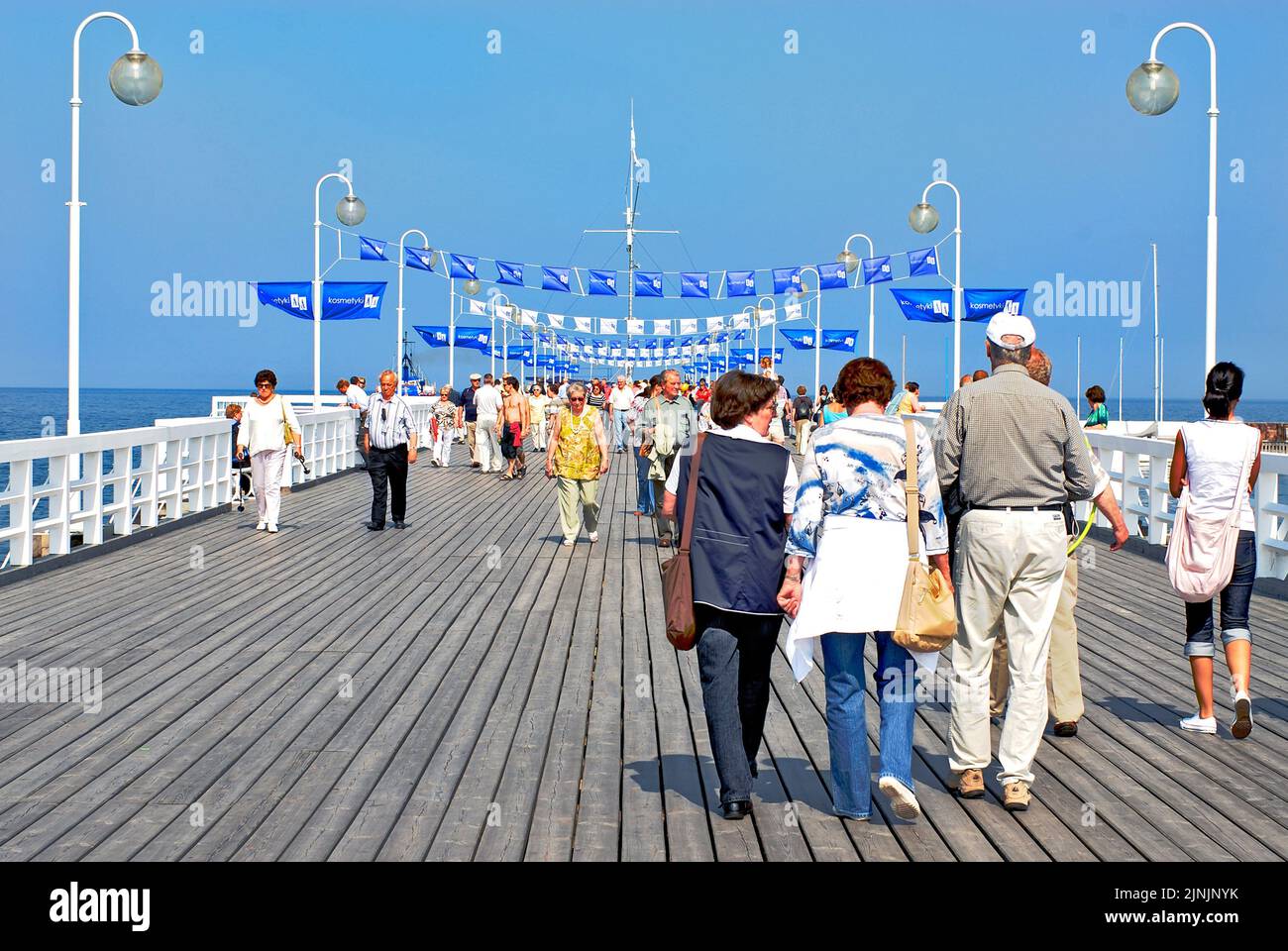 Zoppot pier hi-res stock photography and images - Alamy