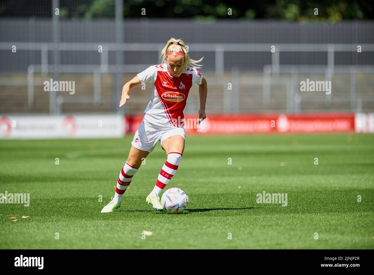KOELN, GERMANY - AUGUST 9, 2022: Mandy Islacker. Pre season team ...