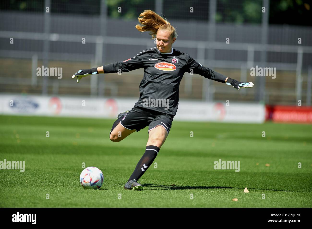 KOELN, GERMANY - AUGUST 9, 2022: Manon Klett. Pre season team ...