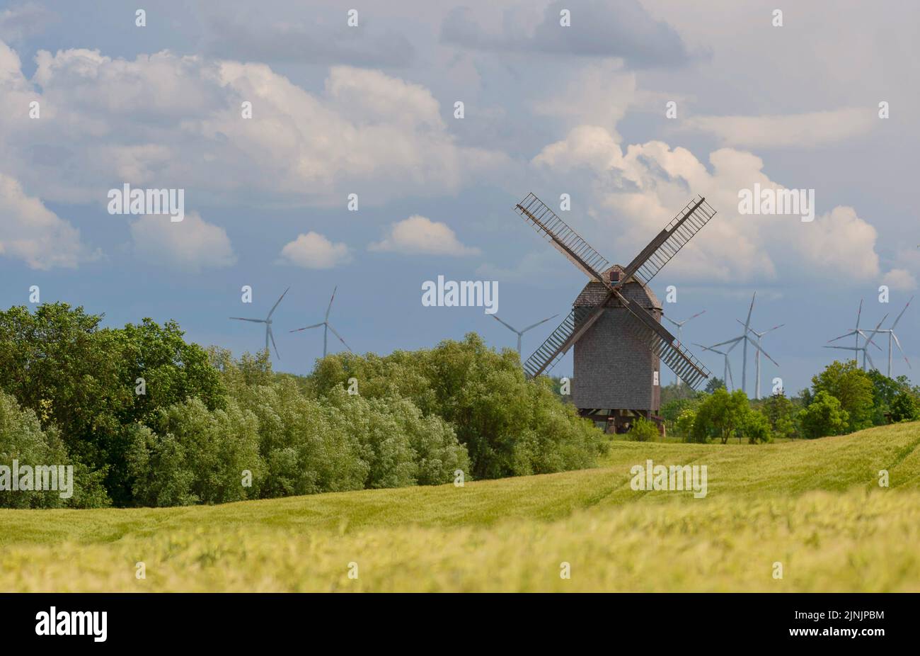 19th century corn windmill hi-res stock photography and images - Alamy