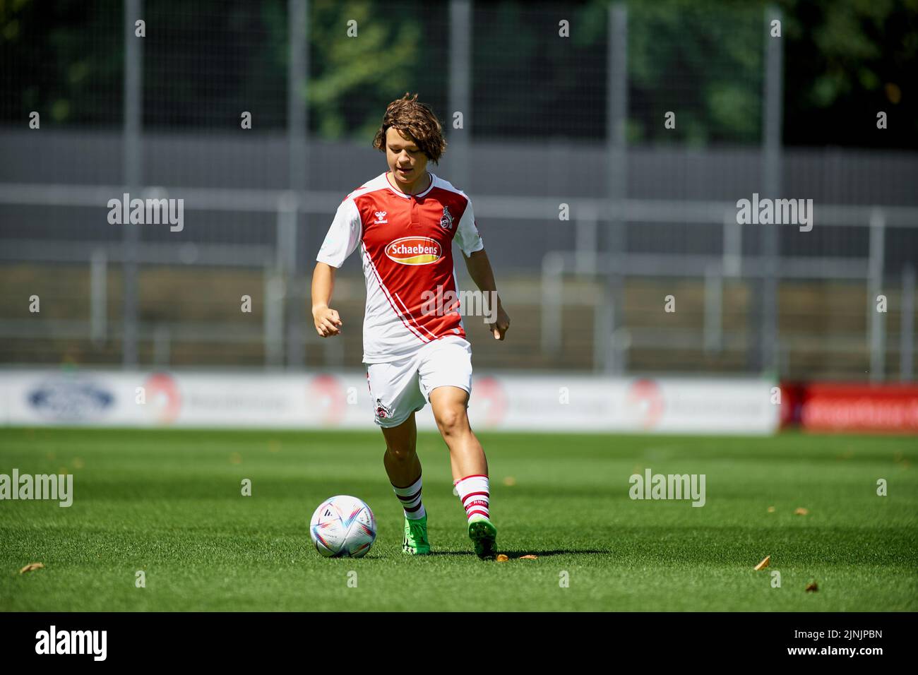 KOELN, GERMANY - AUGUST 9, 2022: Alicia Gudorf. Pre season team ...