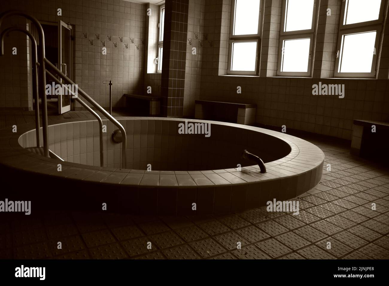 Old City Pool on Leipzig Germany Stock Photo - Alamy
