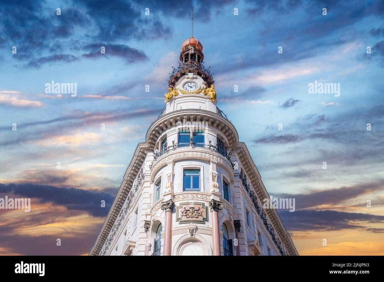 Architecture of the Four Seasons Hotel And Private Residences. Low ...