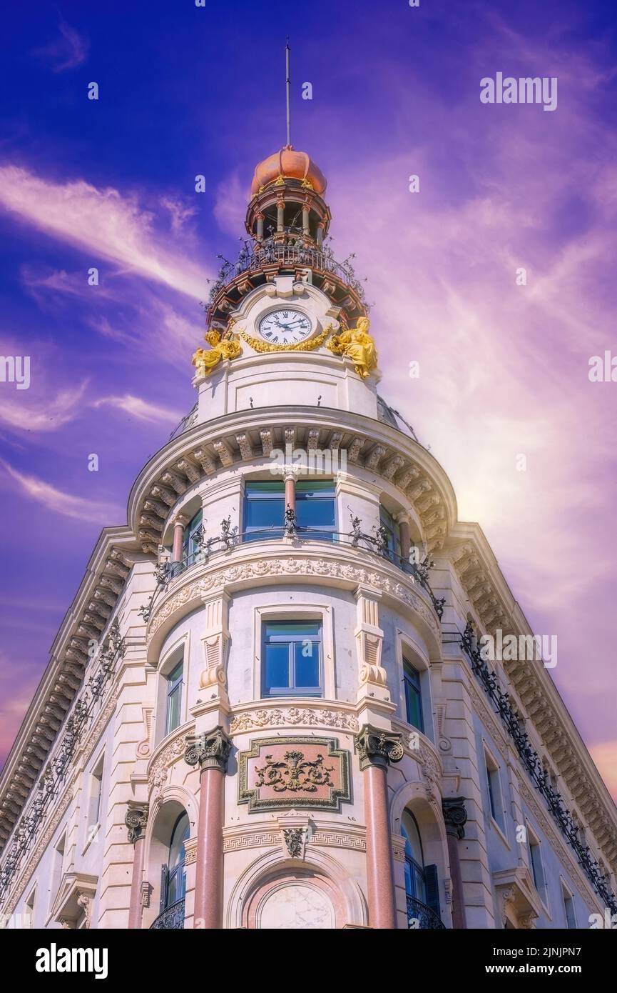 Architecture of the Four Seasons Hotel And Private Residences. Low ...