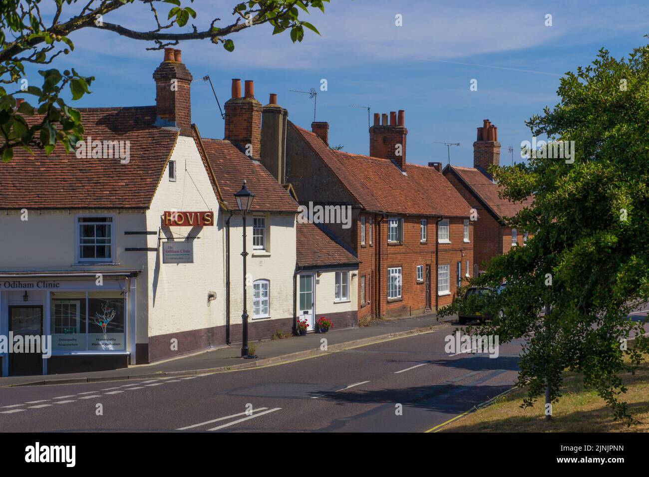 High Street Odiham a picturesque market town in North Hampshire with a ...