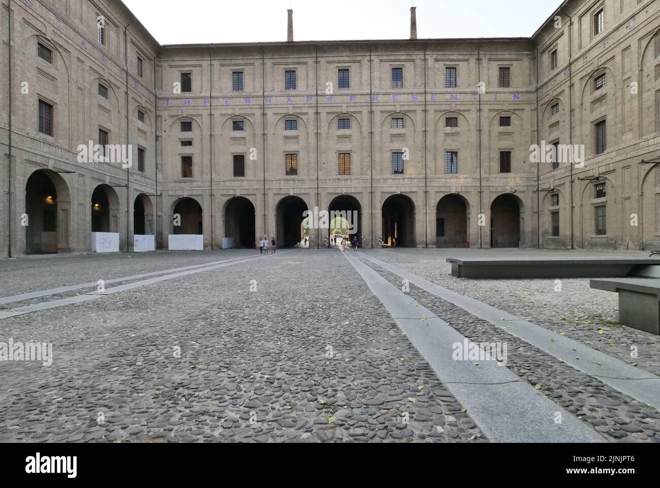 Palazzo della Pilotta, Pilotta Palace, is a vast complex of buildings ...