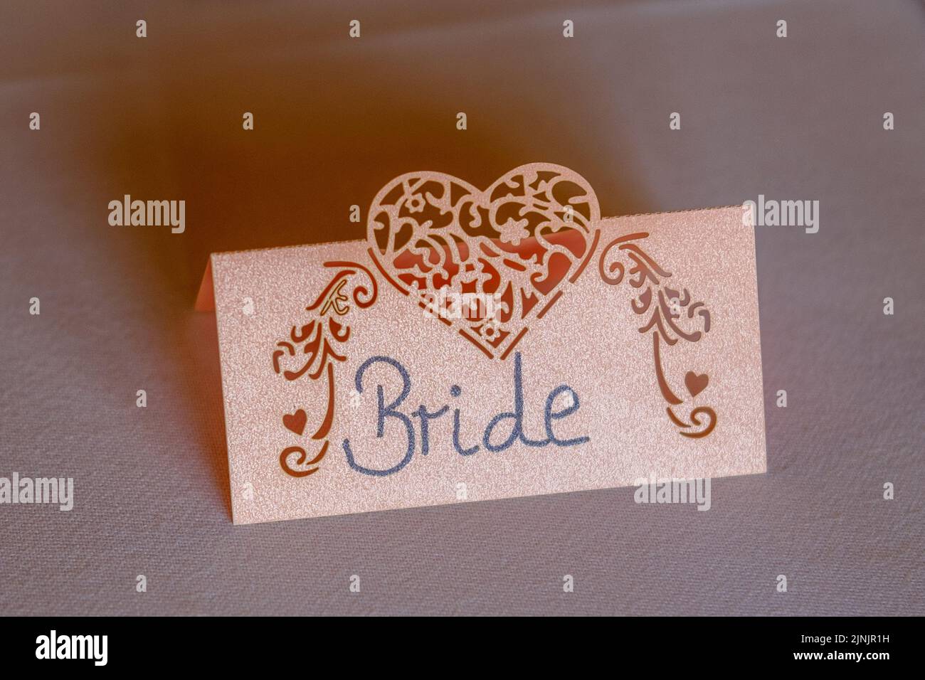 Bride place name Stock Photo - Alamy