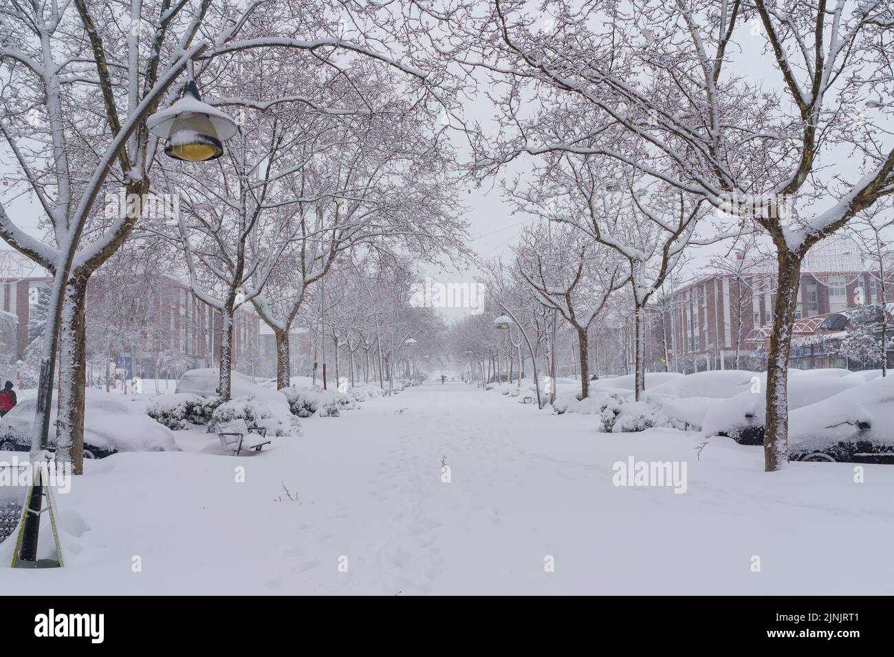 Madrid spain people walking in hi-res stock photography and images - Alamy