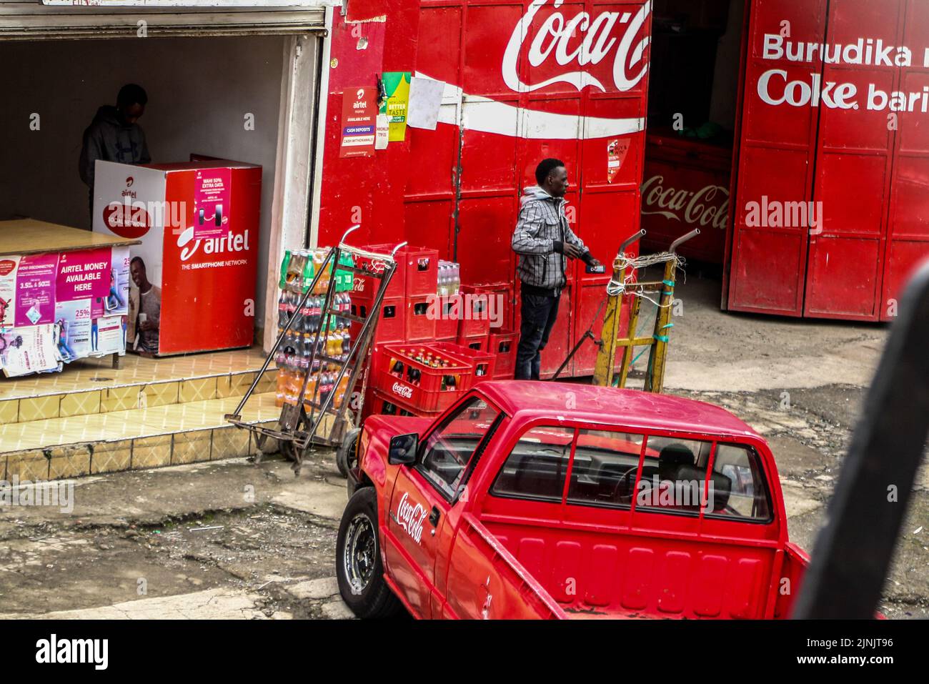 Coca cola depot hi-res stock photography and images - Alamy