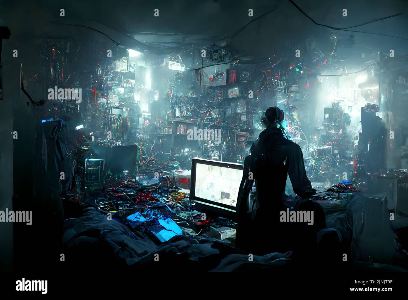 Cyberpunk spy hi-res stock photography and images - Alamy